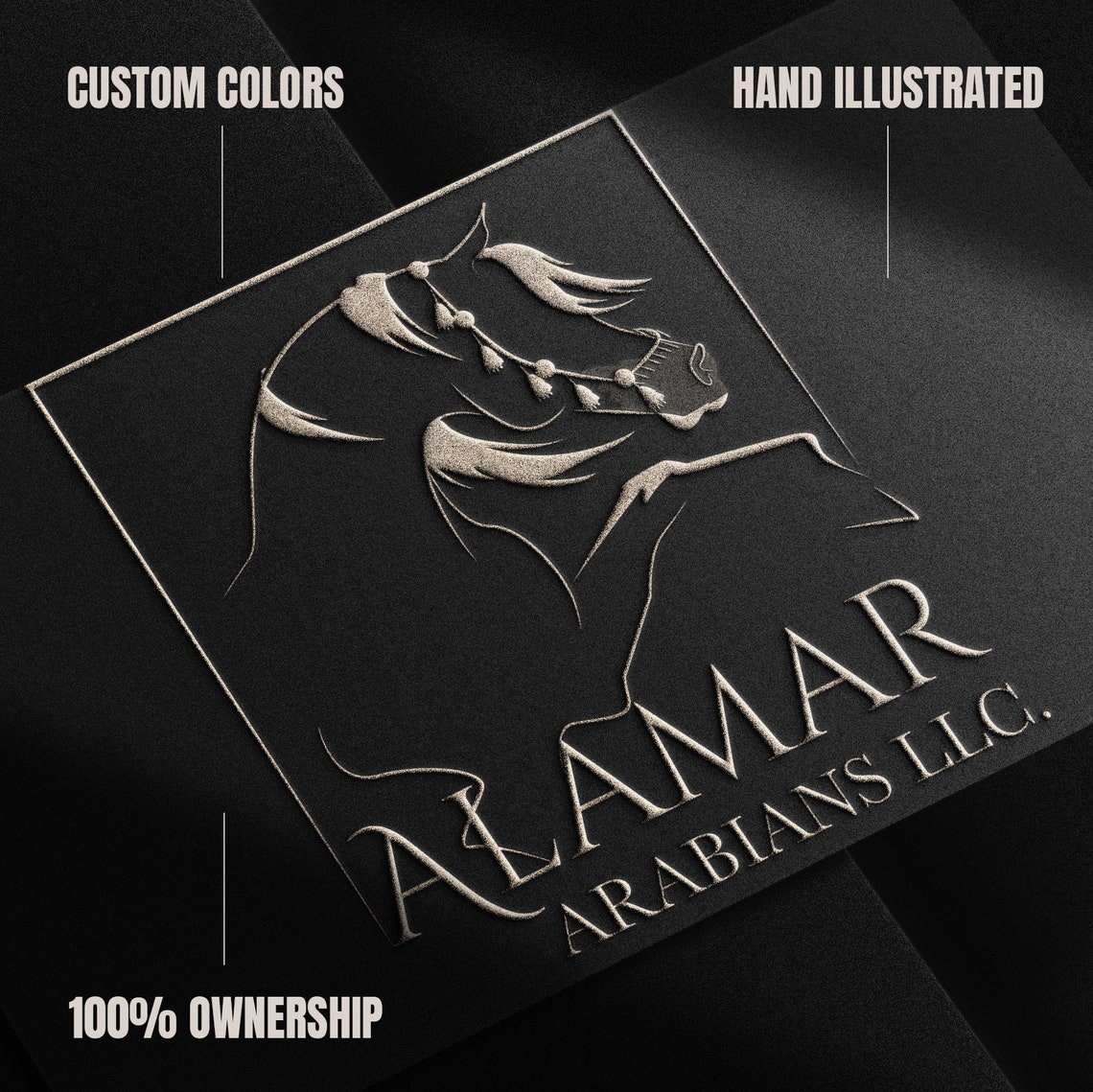 Custom Equestrian Logo Design - Horse Logo Design - Tailored Horse Logo ...