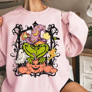 Grinch Pumpkin Season Png, Fall Vibes PNG, Fall PNG, Varsity Design ...
