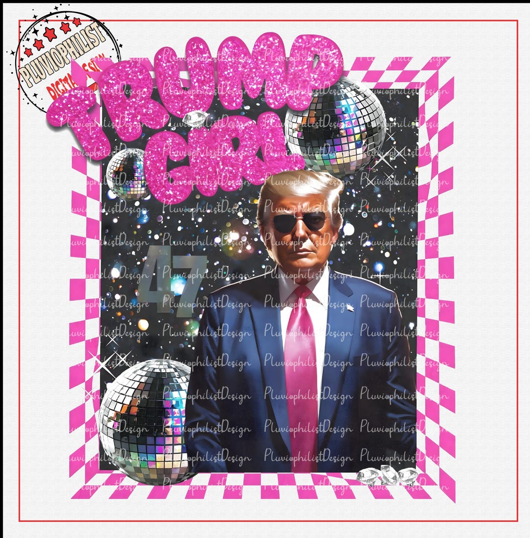 Trump Girl Png, Donal Trump President Png, Glitter Sequin Trump Shirt ...