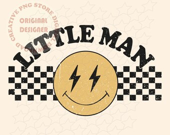 Little Man Png-boy Sublimation Digital Design Download-grunge Png ...