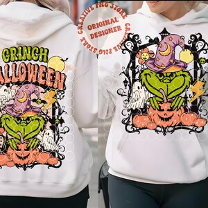 Grinch Pumpkin Season Png, Fall Vibes PNG, Fall PNG, Varsity Design ...