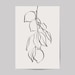 Lemon Tree Line Art Print, Minimalist Kitchen Wall Decor - Etsy