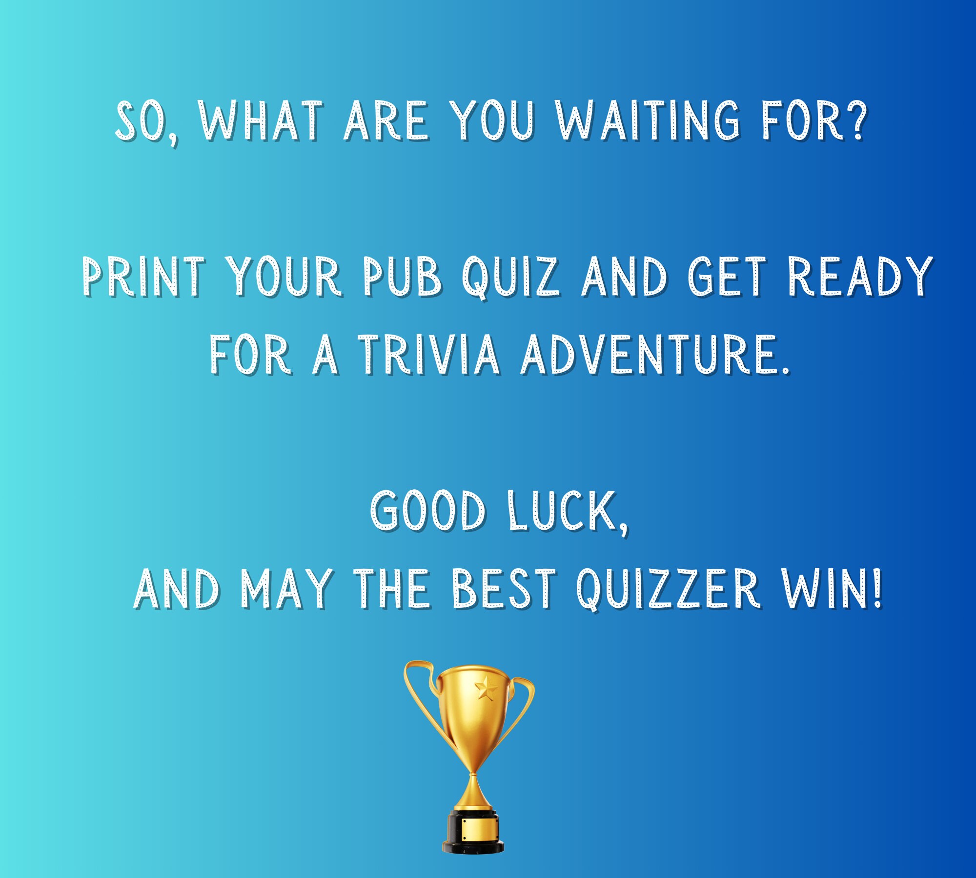New! Pub Quiz Trivia. A Perfect Game for a Night With the Boys. Easy to ...