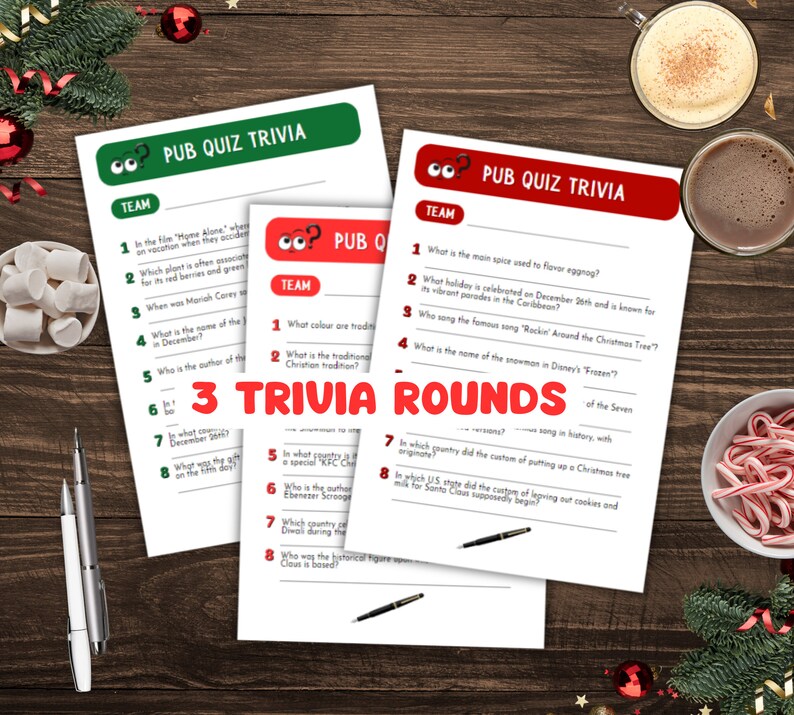 Christmas Party Game I | Christmas Game Adults | Christmas Family Games ...