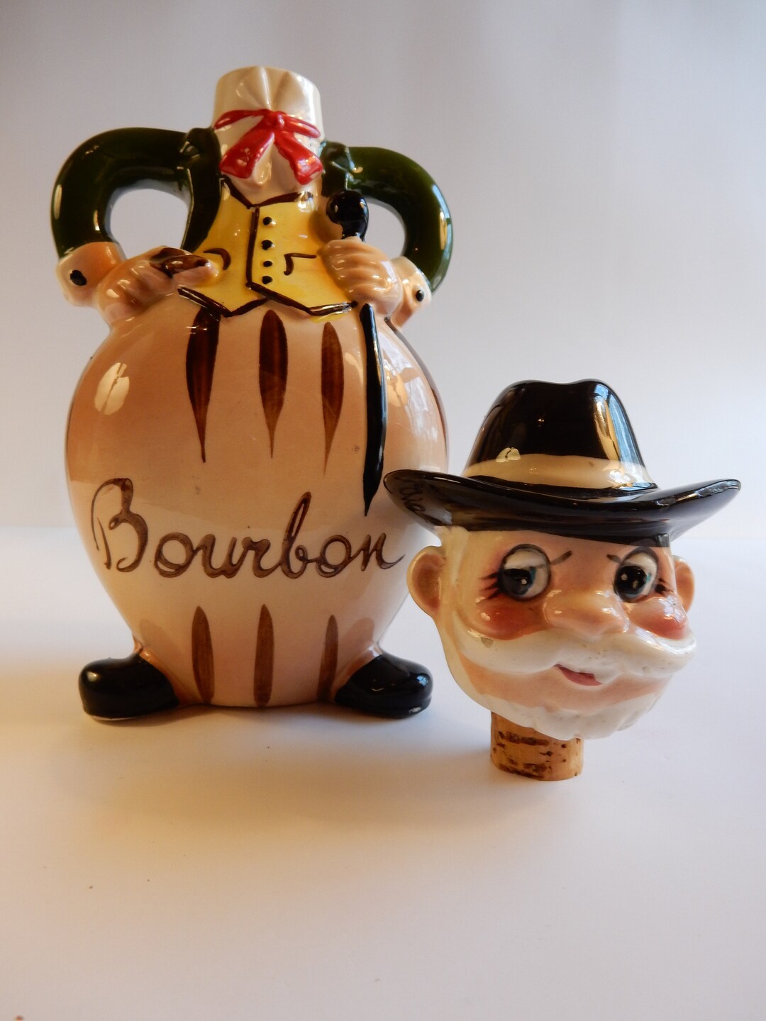 Vintage Holt Howard Era Davar 1950's Bourbon Liquor Decanter, Near Mint ...