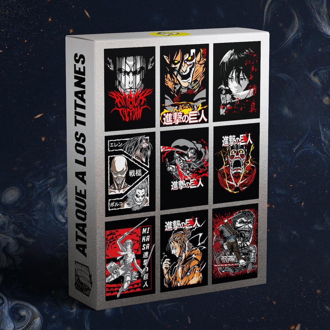 Exclusive Ataack on Titan Animewear Design Pack High Quality Digital ...