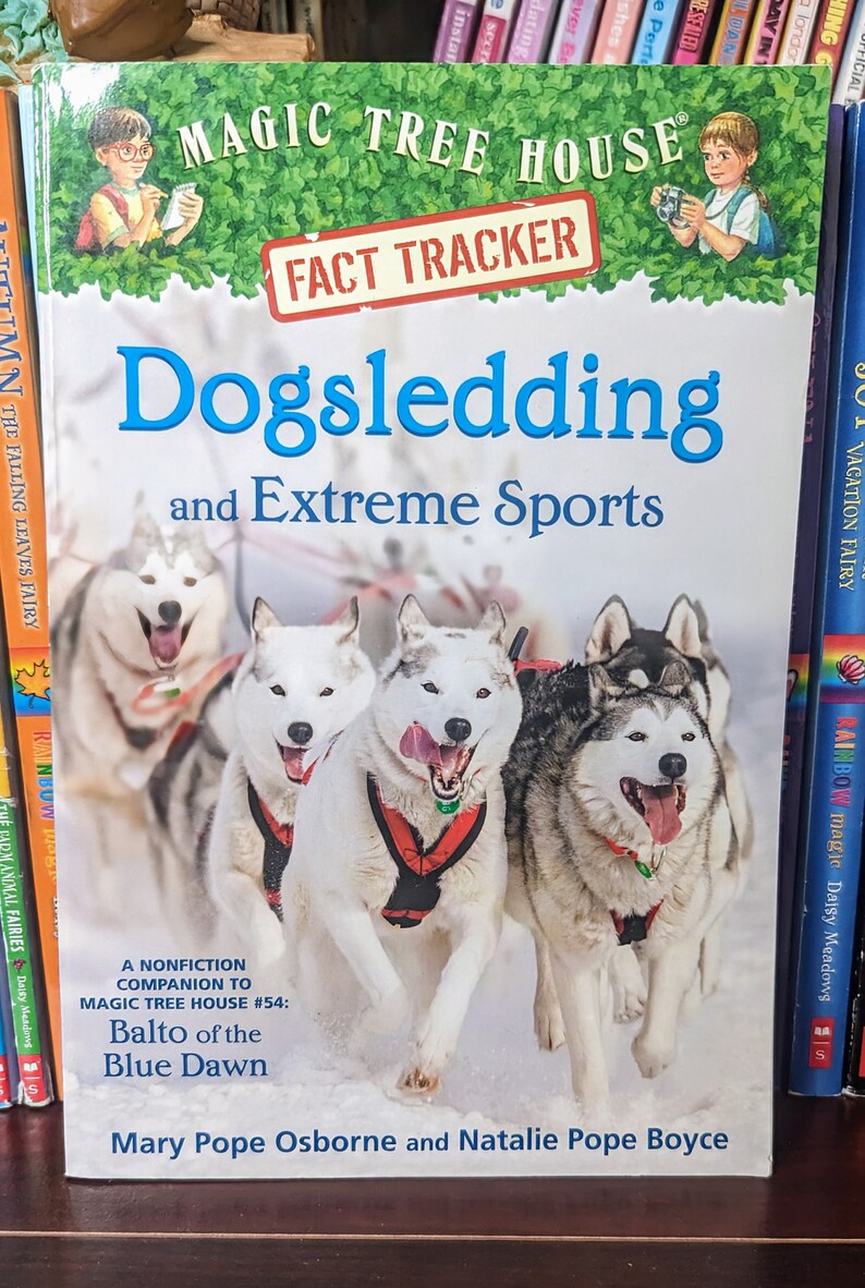 2016 | Magic Tree House Fact Tracker: Dogsledding and Extreme Sports - Etsy