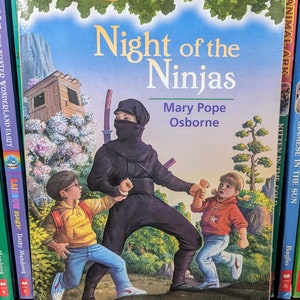 1995 | Magic Tree House: Night of the Ninjas - Etsy