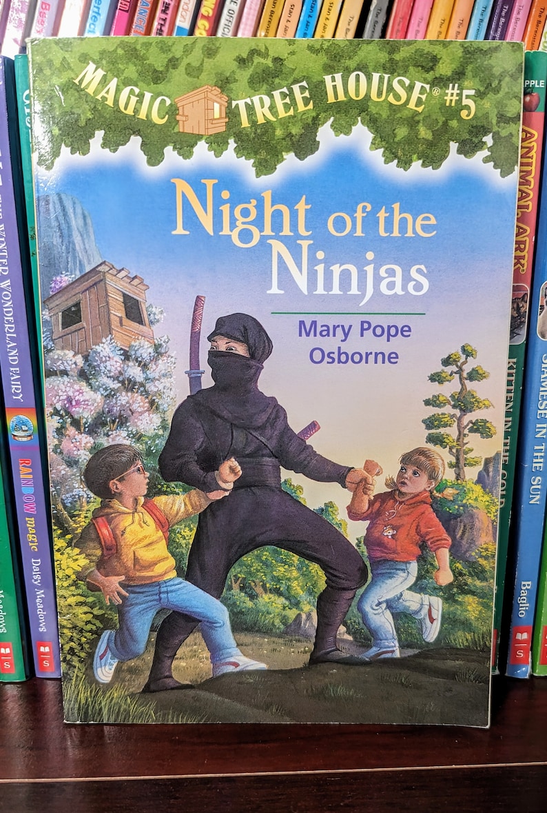 1995 | Magic Tree House: Night of the Ninjas - Etsy