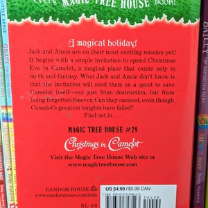 2001 | Magic Tree House: Christmas in Camelot - Etsy