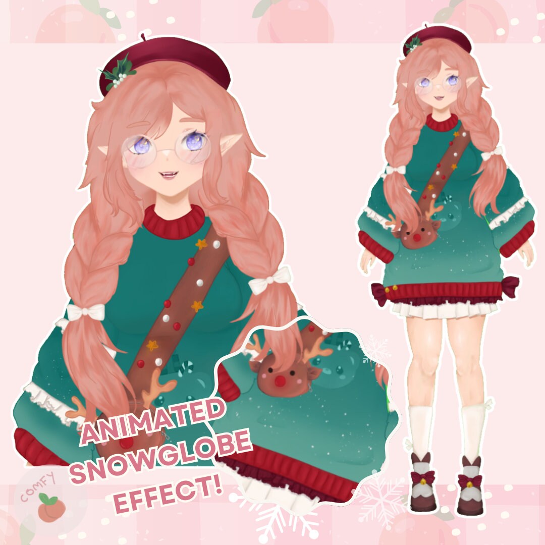 Live2d Premade Vtuber Model for Commercial Use fully Rigged Full Body ...