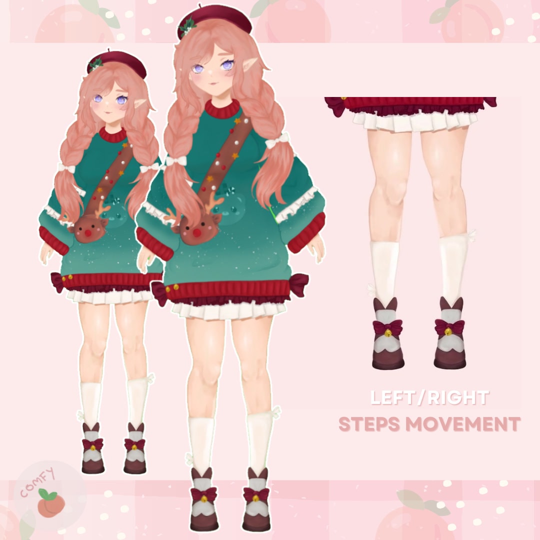 Live2d Premade Vtuber Model for Commercial Use fully Rigged Full Body ...