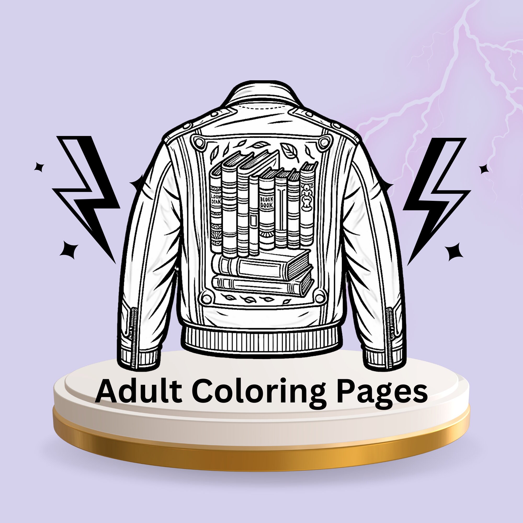 Book Lover Printable Coloring Pages for Adults 50 Printable Coloring ...