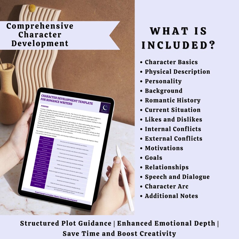 Comprehensive Character Development and Plot Templates for Romance ...