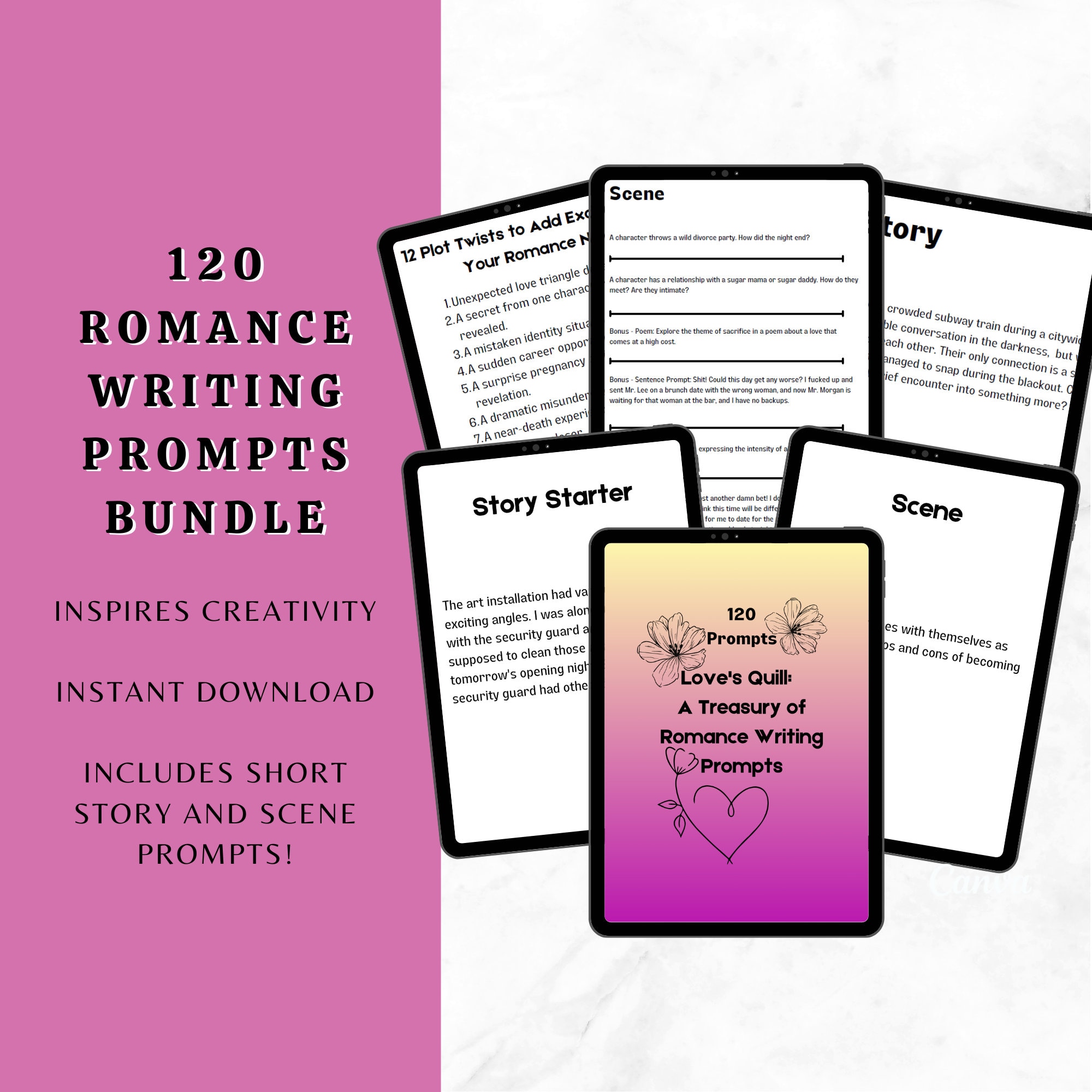 R writing prompts store
