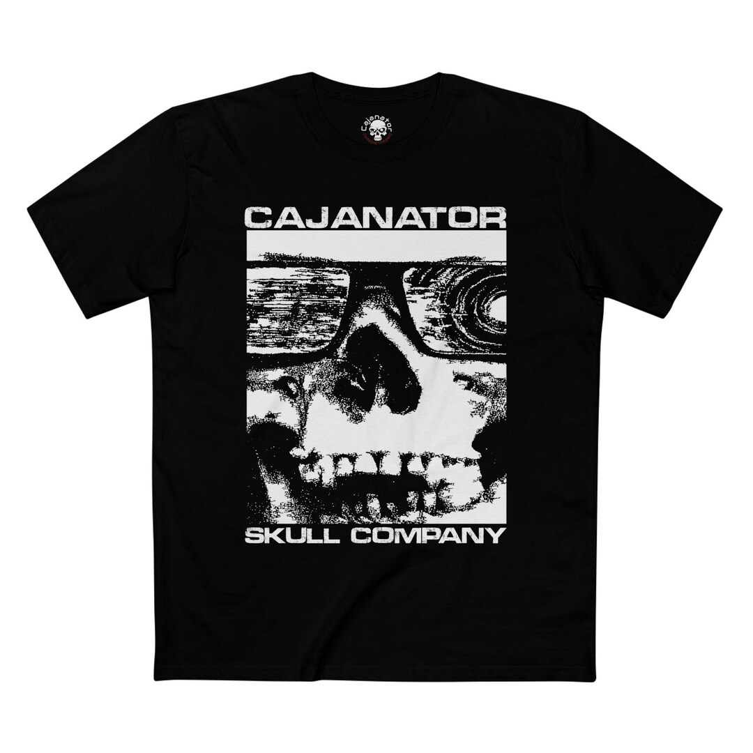 Skull With Sunglasses Negative Photo Effect T-shirt | Edgy Goth Graphic ...