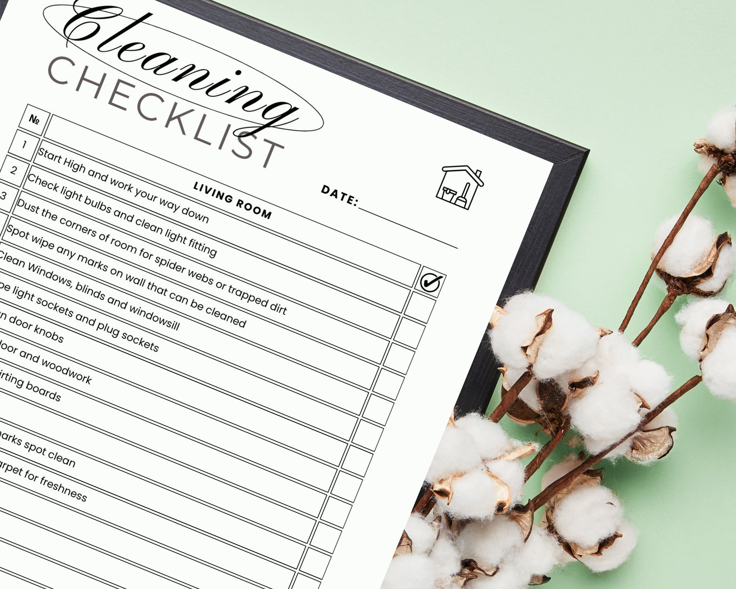 ADHD Clean | Housekeeping Checklist | Housekeeping Cleaning Planner ...