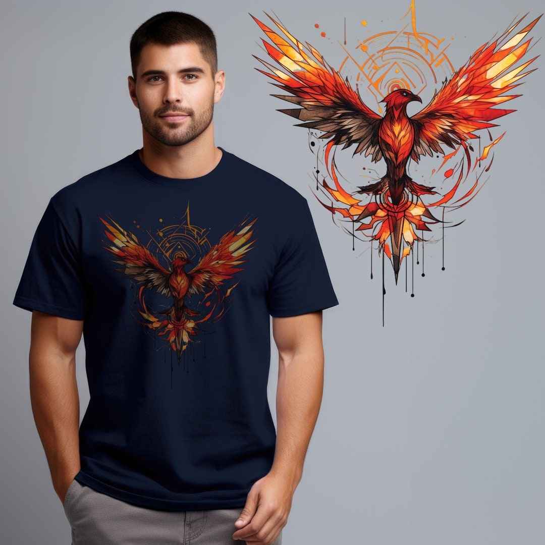 BLAZE PHOENIX TEE! Fire Dancing, Flow Arts, Circus Props, Gifting Ideas ...