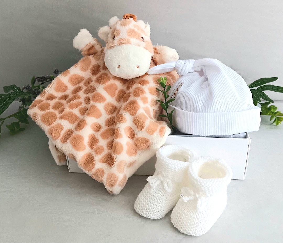 Giraffe Baby Hamper, Giraffe Gift, Baby Gift Set, Newborn Gift, New ...