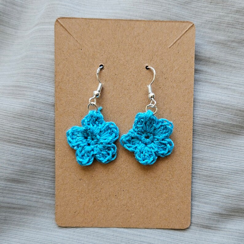Micro-crochet Earrings - Etsy