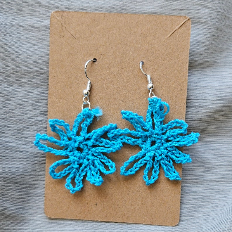 Micro-crochet Earrings - Etsy