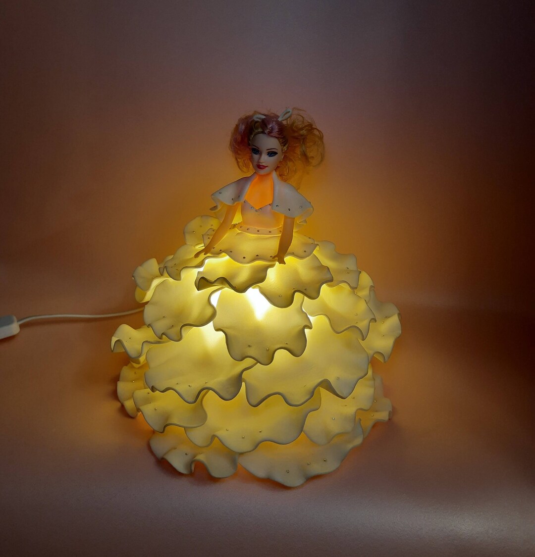 Handmade Night-light doll the Best Gift for Valentine's Day and Women's ...