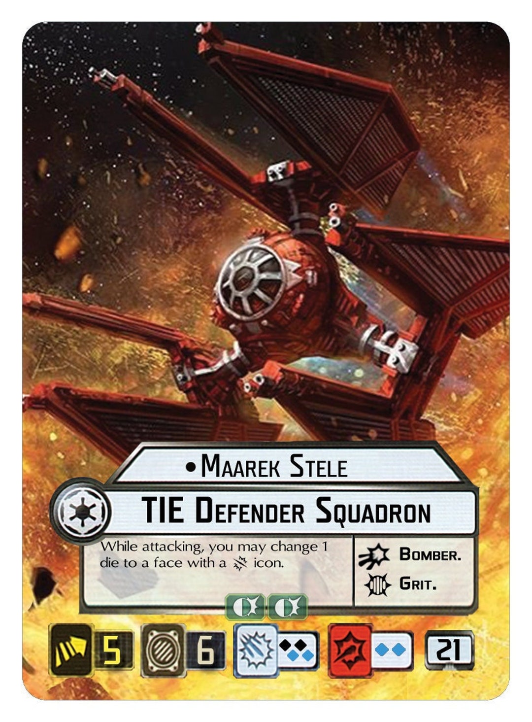 Maarek Stele SW Armada Alternate Art - Etsy