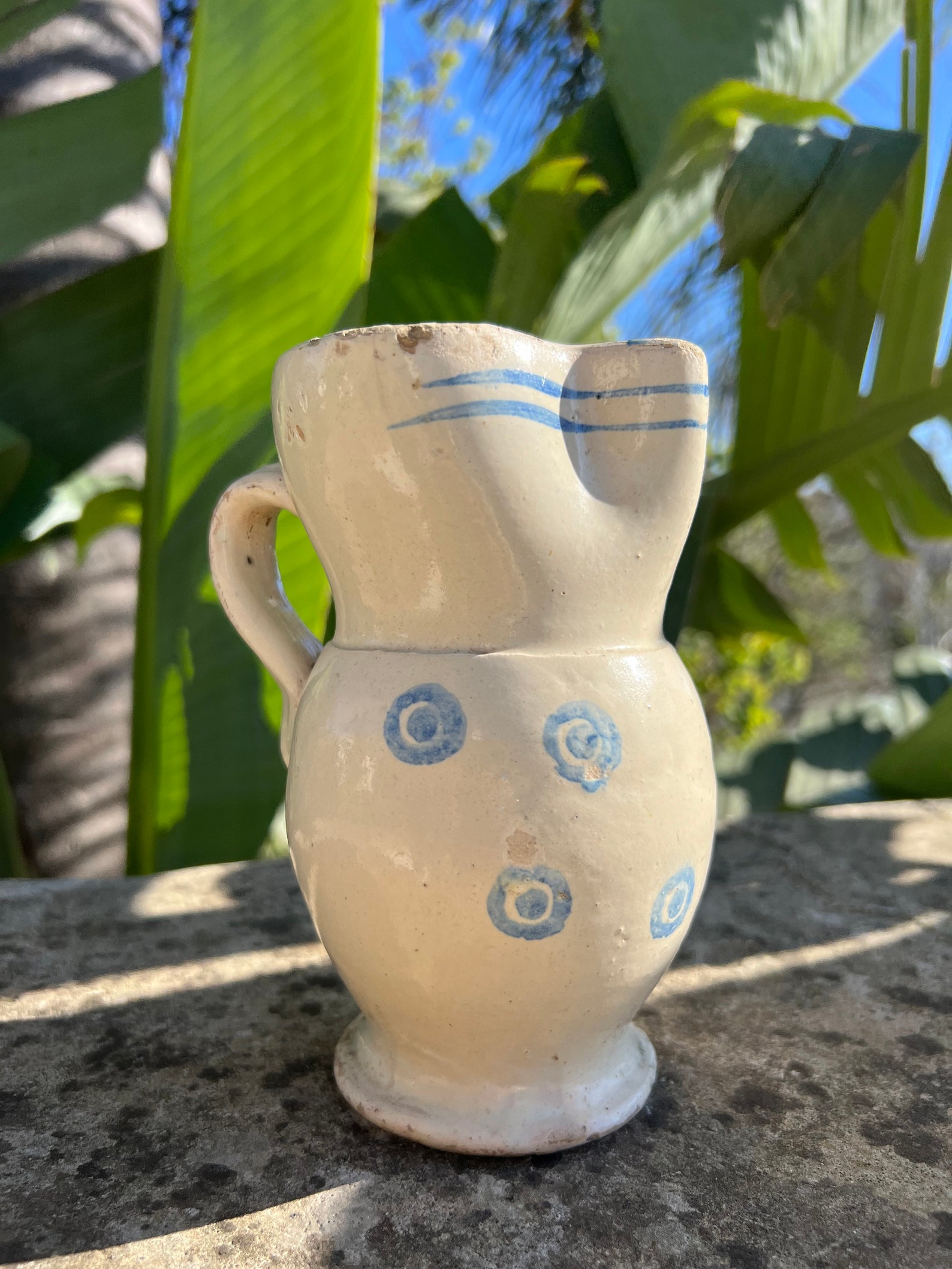 Antique Italian Classic Ceramic Pitcher Grottaglie puglia, Italia - Etsy