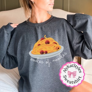 Pasta Lover Sweatshirt: Comfortable Foodie Pullover - Etsy