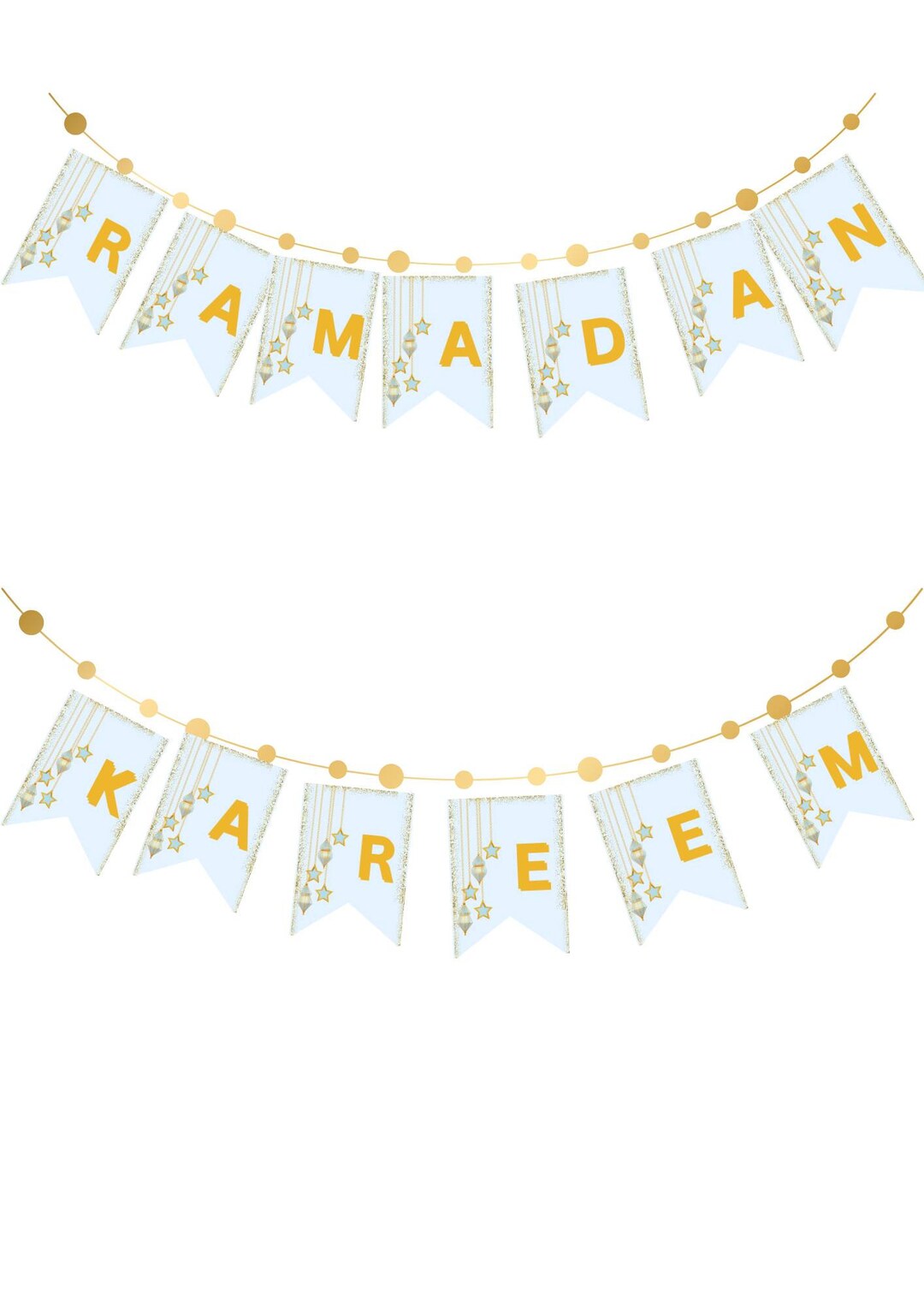 Ramadan Kareem Bunting - Etsy