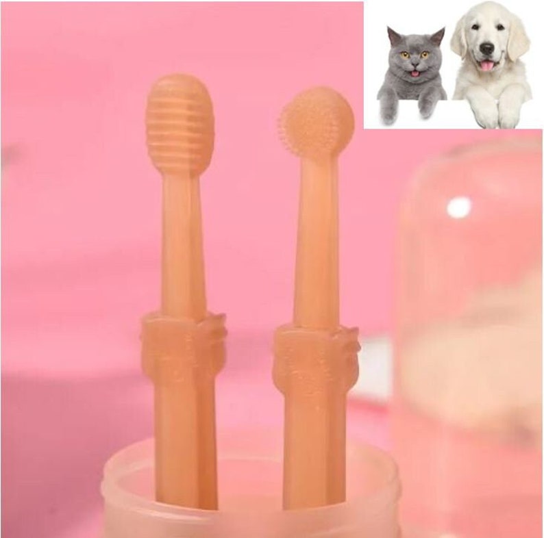 Pet Cat Toothbrush Kit - Etsy