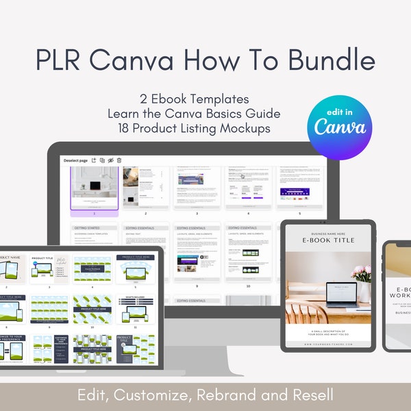 Canva Digital Products - Etsy