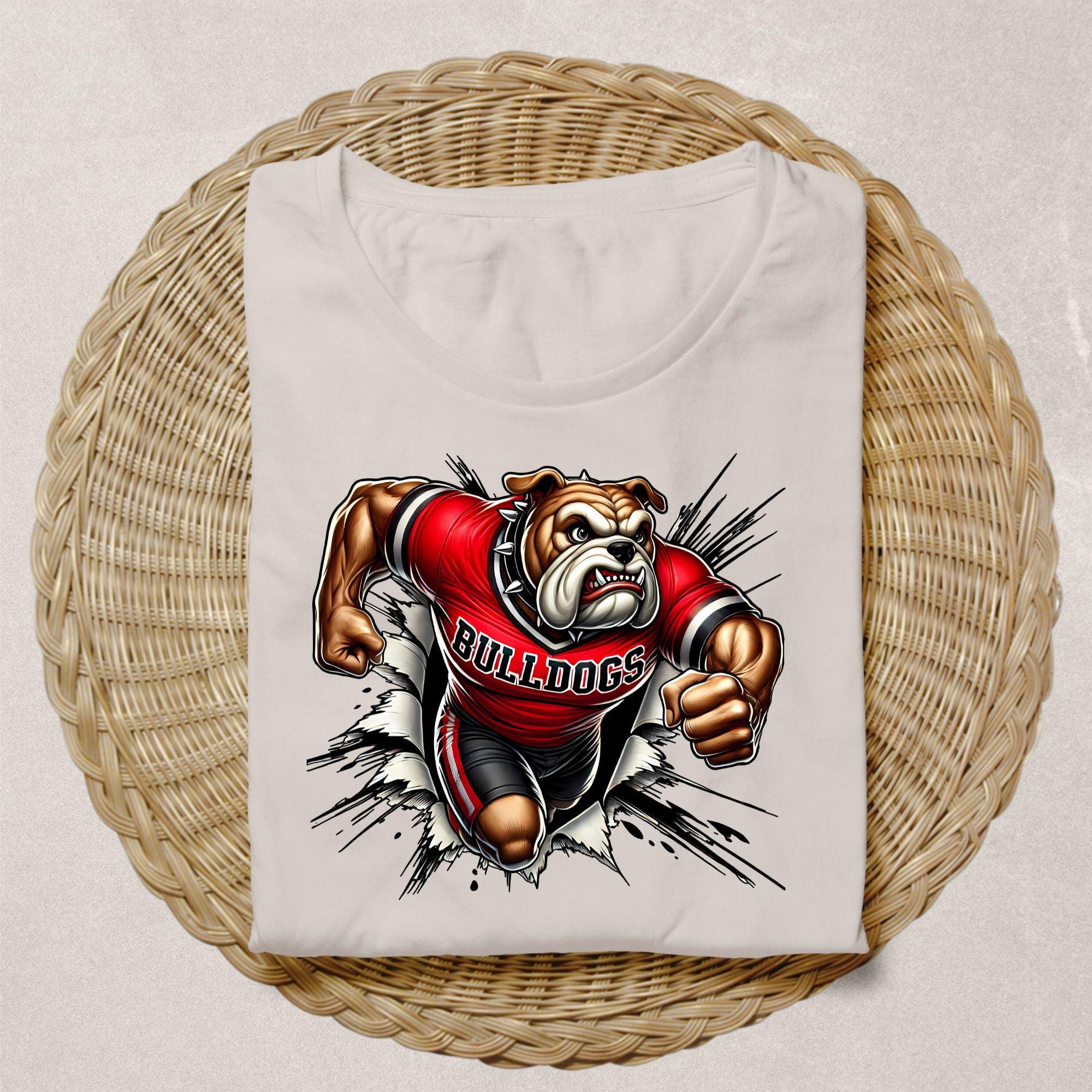 Fierce Bulldog Mascot PNG: School Spirit Design (digital Download) - Etsy