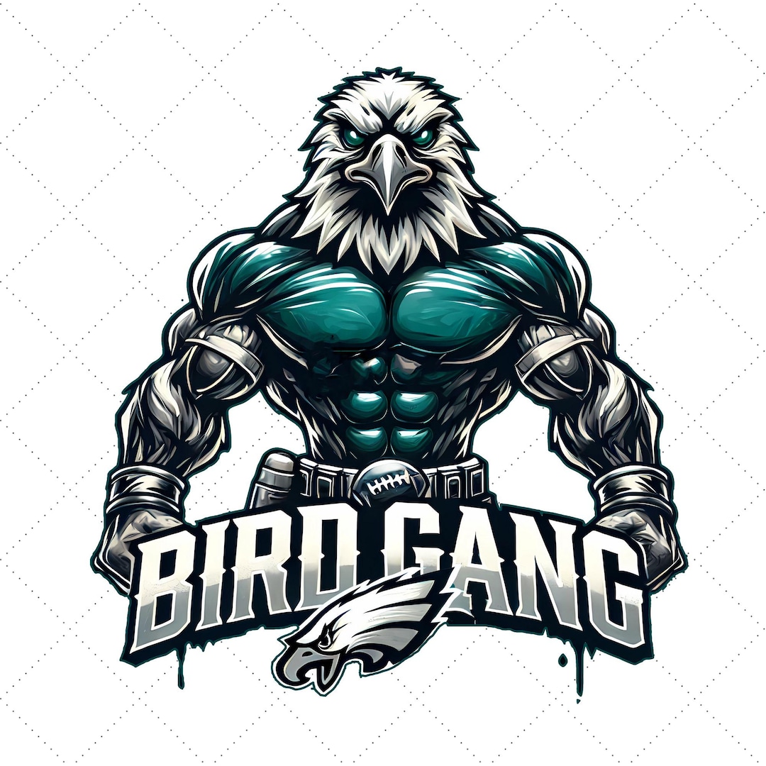 Bird Gang Eagle PNG, Philadelphia Eagles Football Digital Download ...