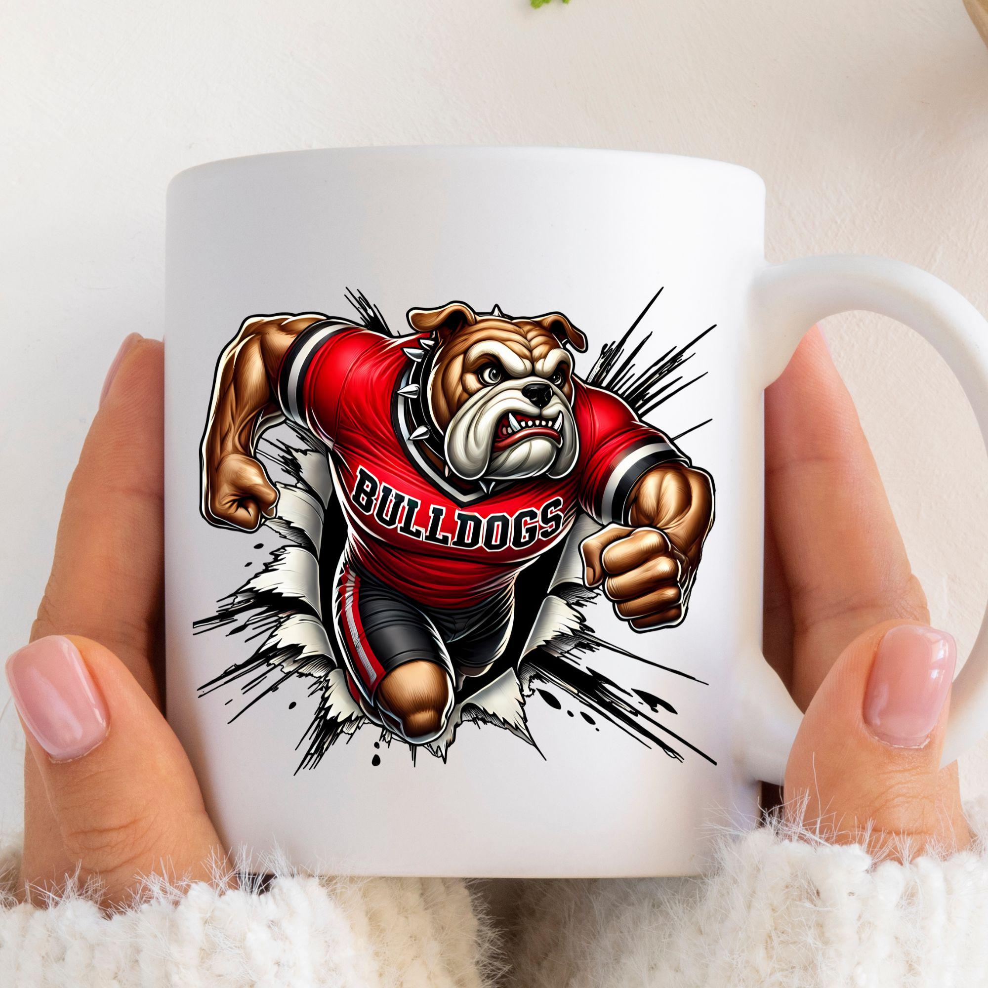 Fierce Bulldog Mascot PNG: School Spirit Design (digital Download) - Etsy
