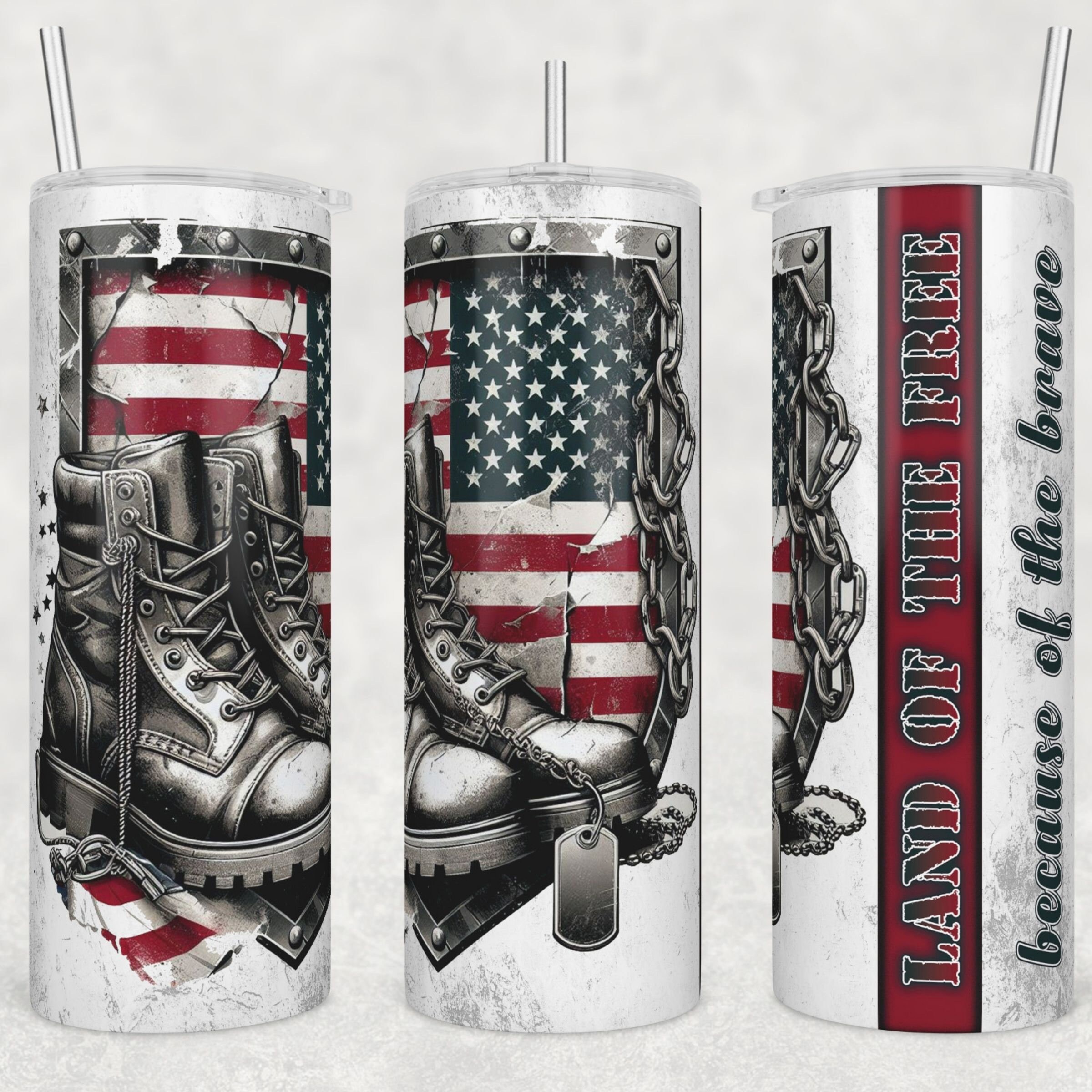 Veteran Memorial Day Tumbler Png, 3x Tumbler, 20 Oz Skinny Tumbler Wrap ...