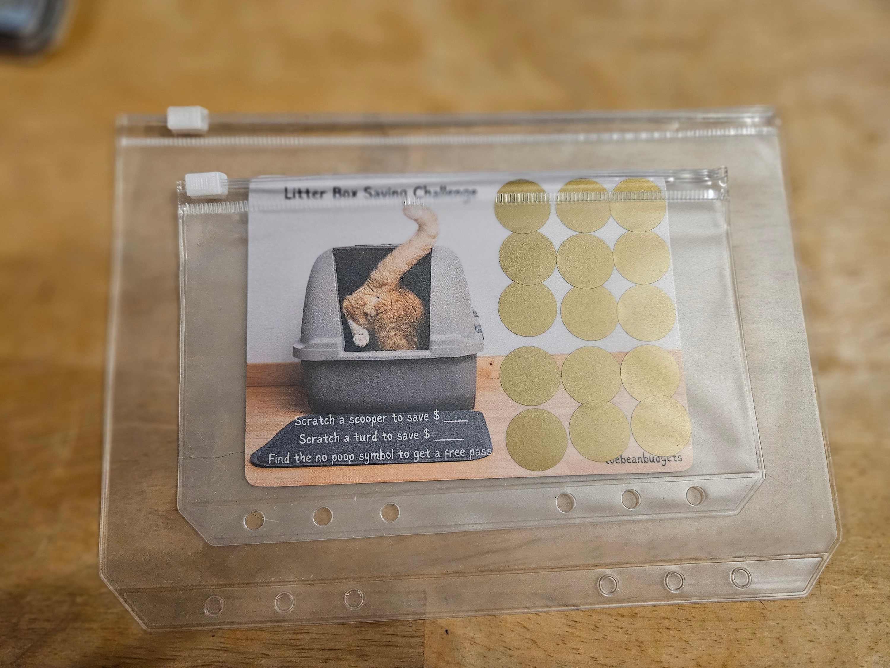 Funny Cat Litter Box Saving Challenge - Etsy