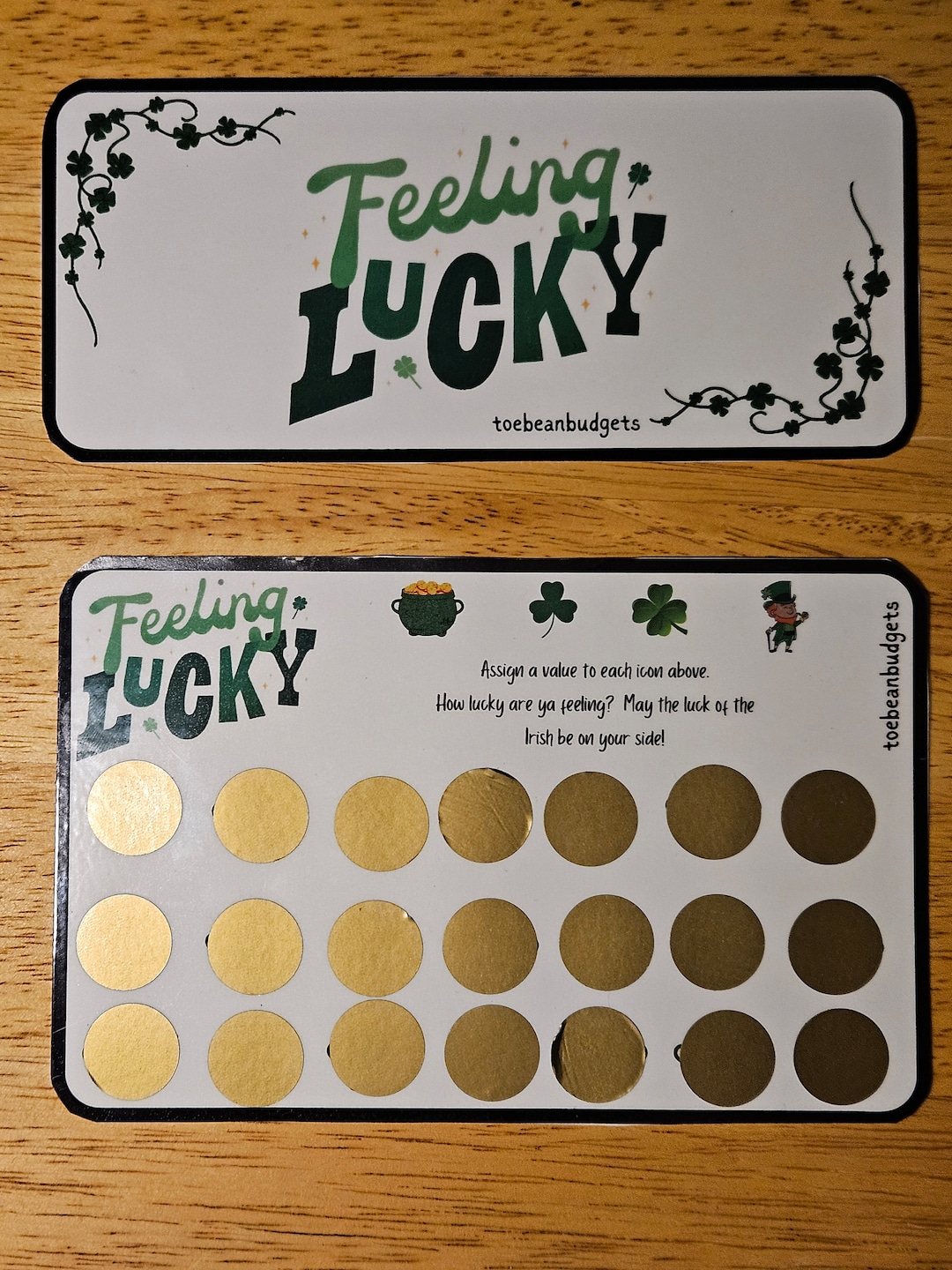 Feelin' Lucky Savings Challenge - Etsy