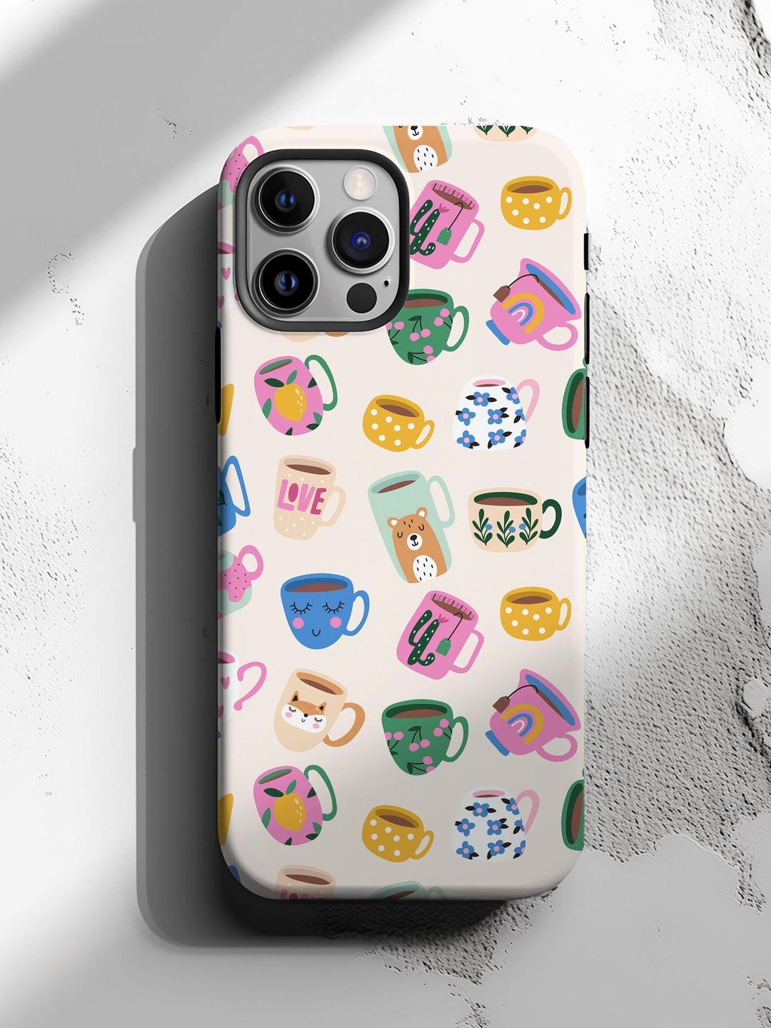 Mugs Phone Case, Magsafe Compatible, Coffee Mugs Case, Magnetic, Cute ...