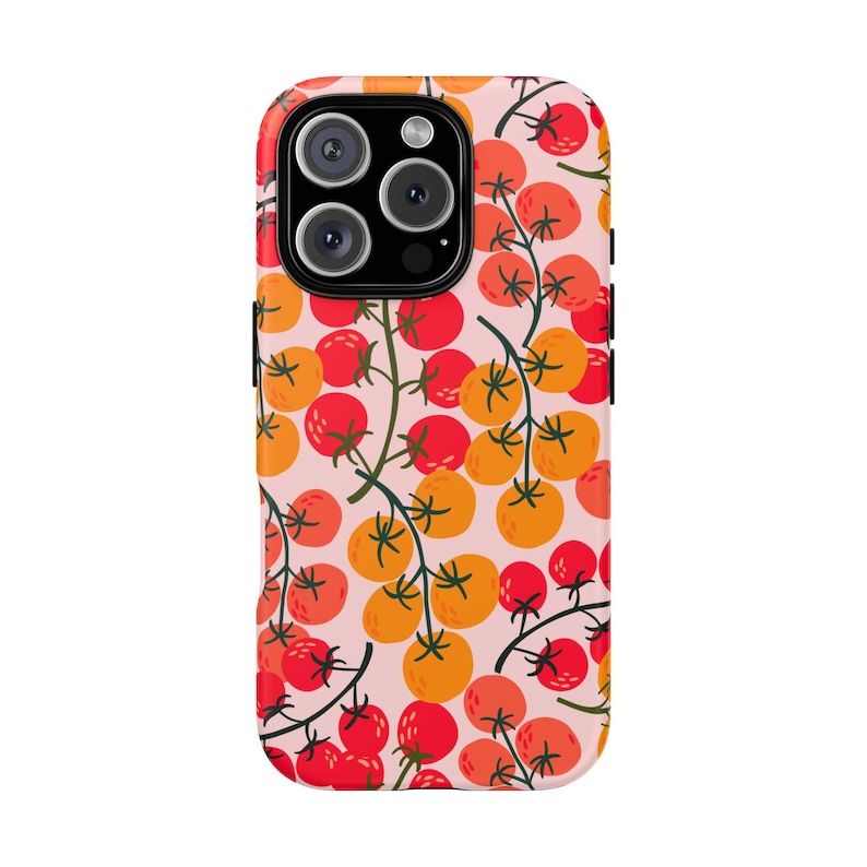 Tomato Phone Case, Tomatoes Phone Case, Cherry Tomato, Vine Tomatoes ...