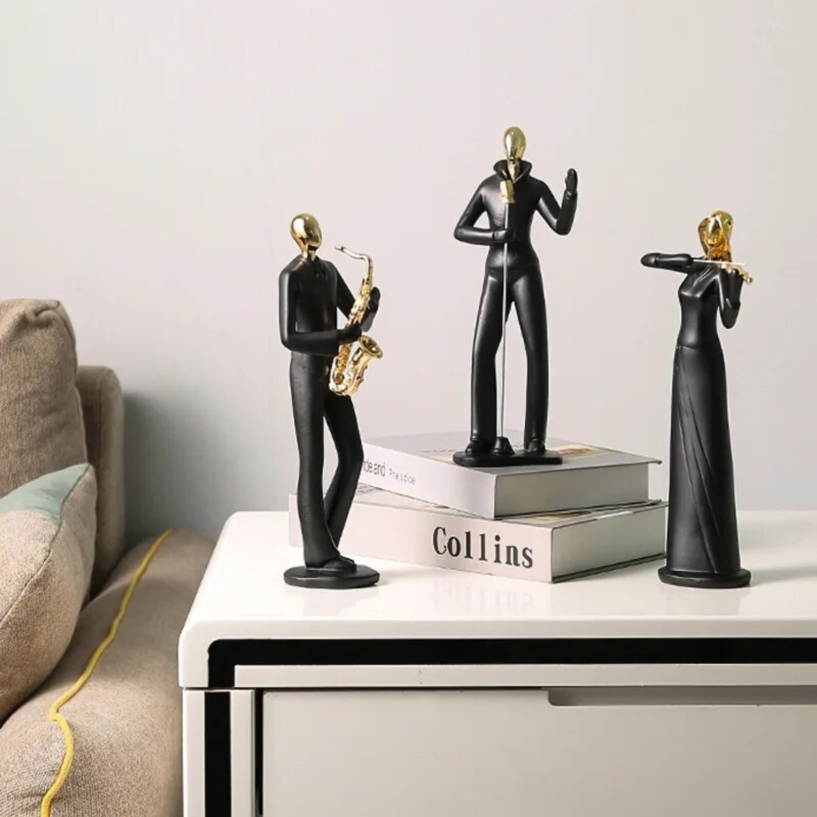 Exquisite Classical Music Band Figurine - Etsy