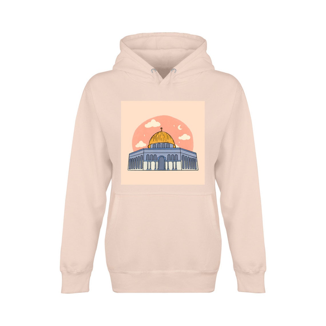 Al-aqsa Mosque Premium Pullover Hoodie Free Palestine Hoodie - Etsy