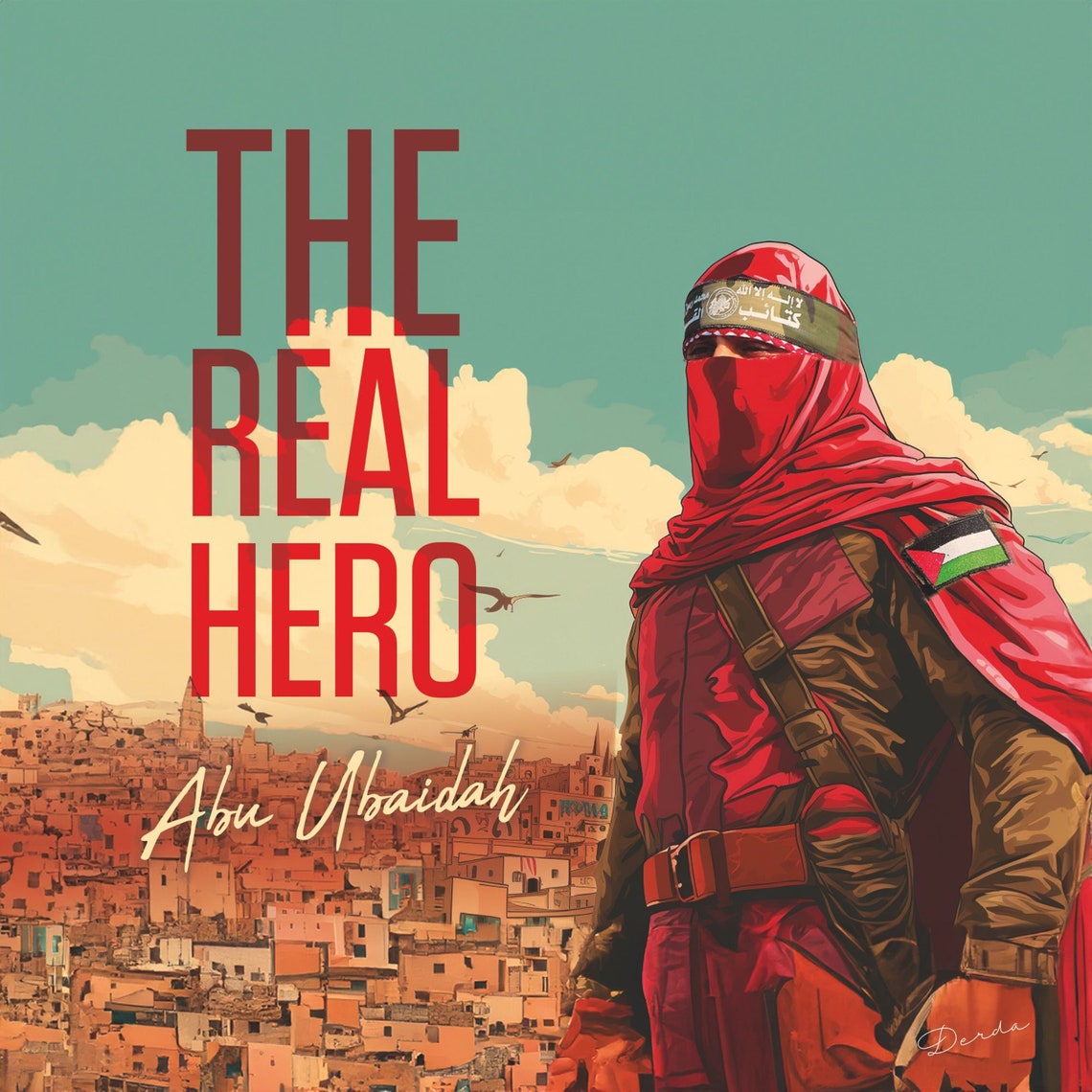 The Real Hero Abu Ubaidah Digital Art Design SVG-PNG-JPG. - Etsy