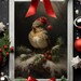 Xmas Poster, Robin Funny Santa Claus Decoration Presents Christmas Gift ...