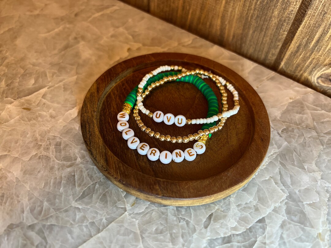 Utah Valley University Bracelets - Etsy