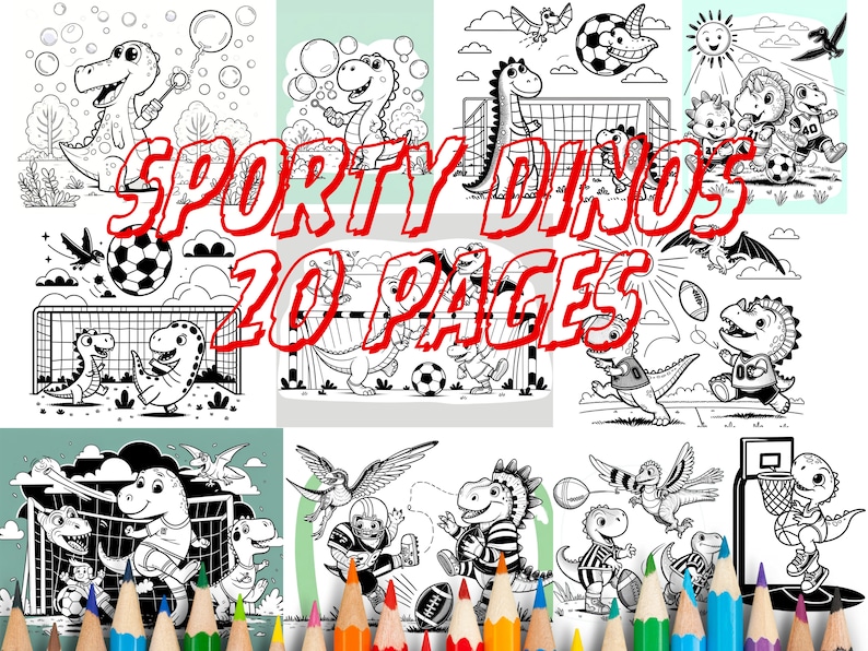 20 Printable Dinosaur Coloring Pages for Kids Coloring Book Dino ...