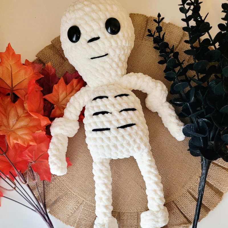 Plush Skeleton Girl - Etsy