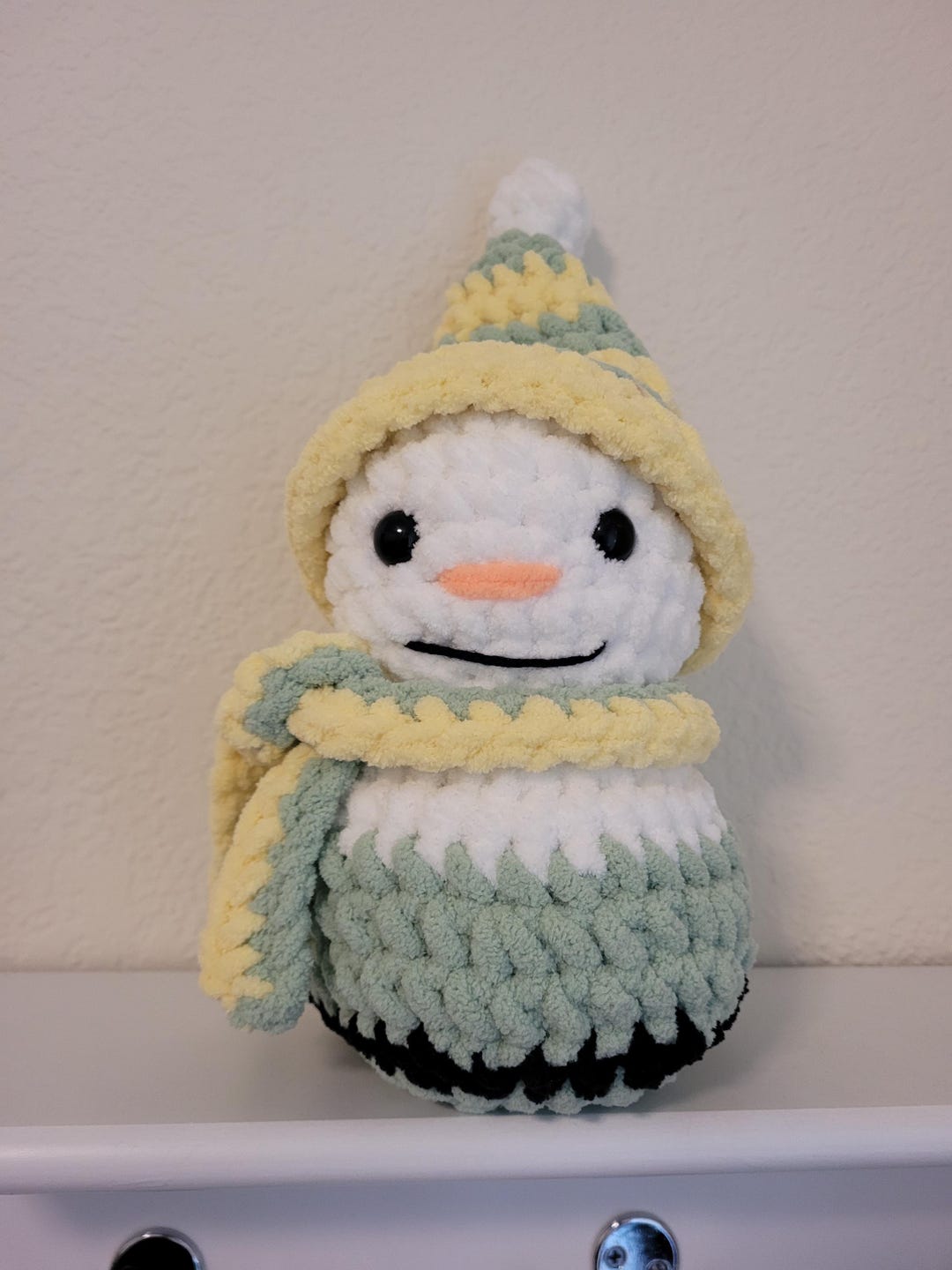 Snowman Plush | Custom Snowman Plushie | Cute Winter Gift for Christmas ...