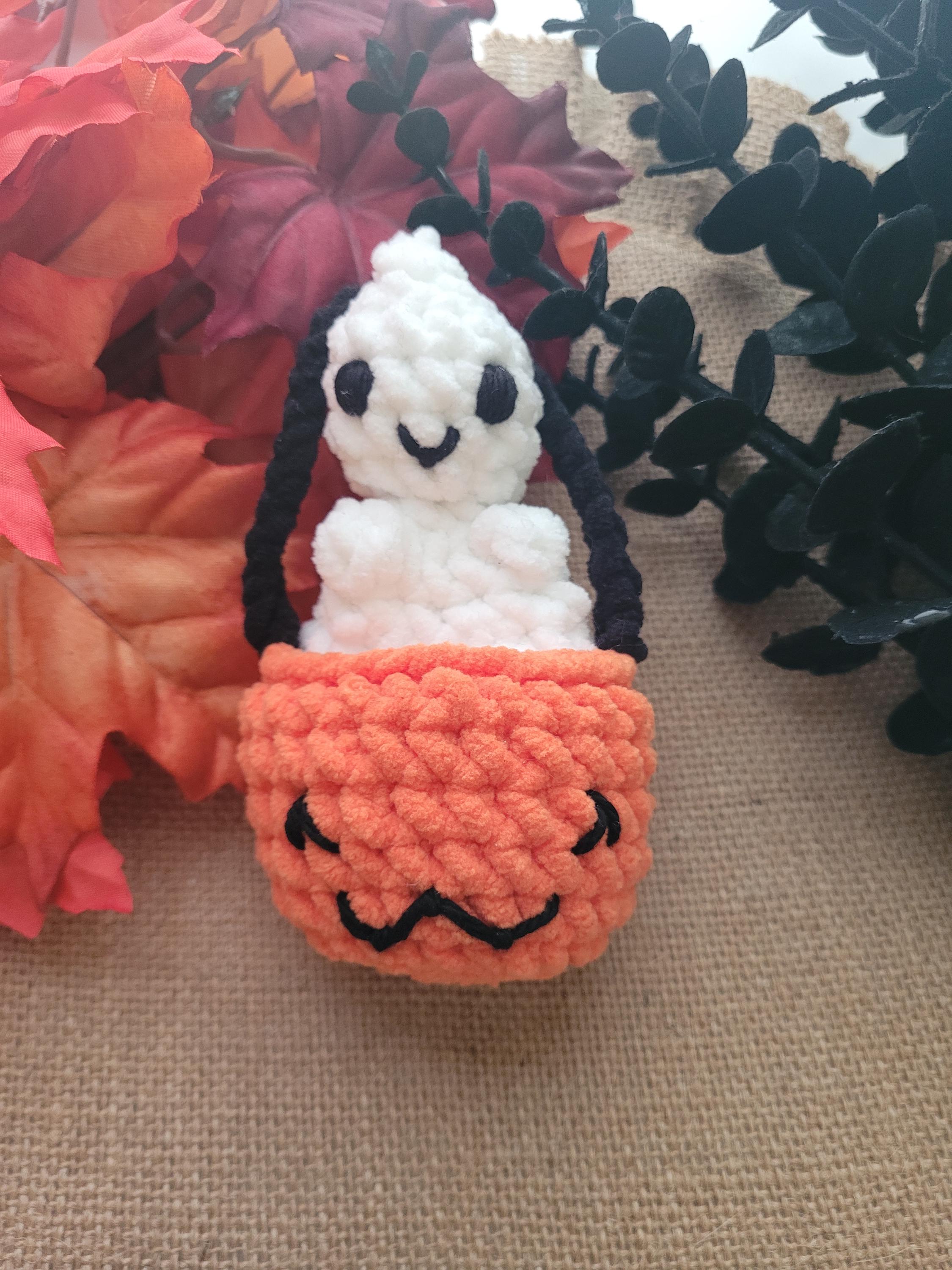 Ghost Popper | Boo Basket Fidget Pop | Custom Ghost Plushie | Cute ...