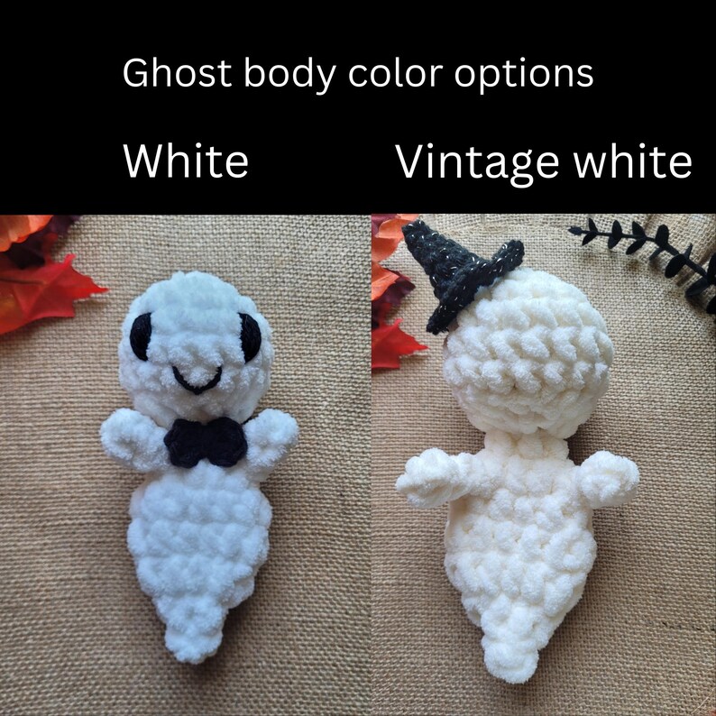 Mini Ghost Snuggler | Custom Ghost Plushie | Cute Halloween Gift ...